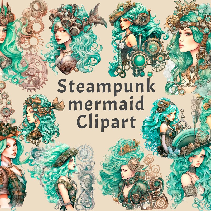 Steampunk Mermaid - Etsy