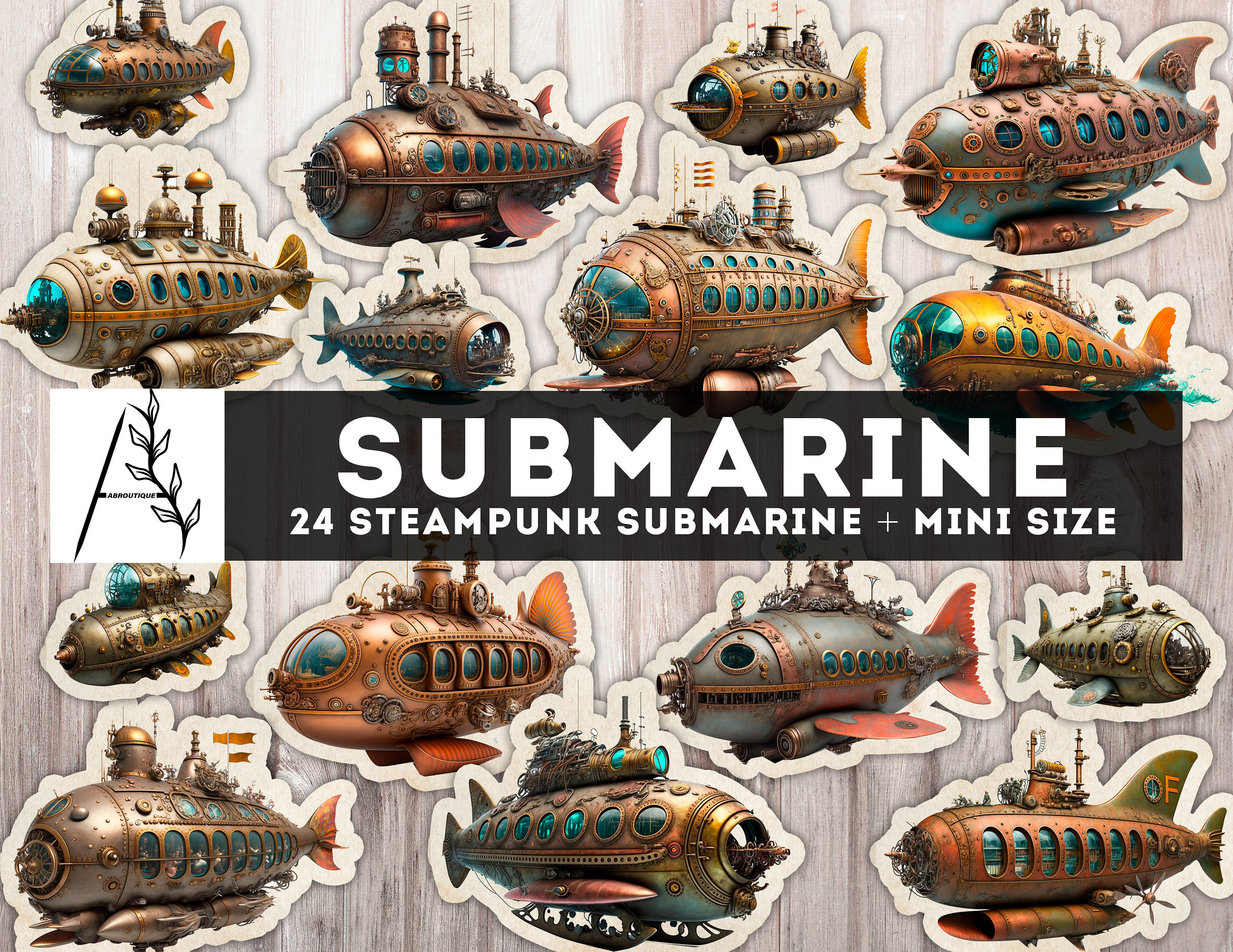 Steampunk Submarine