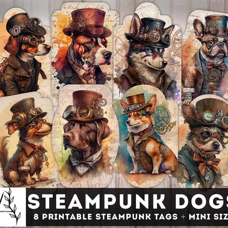 Steampunk Dog - Etsy