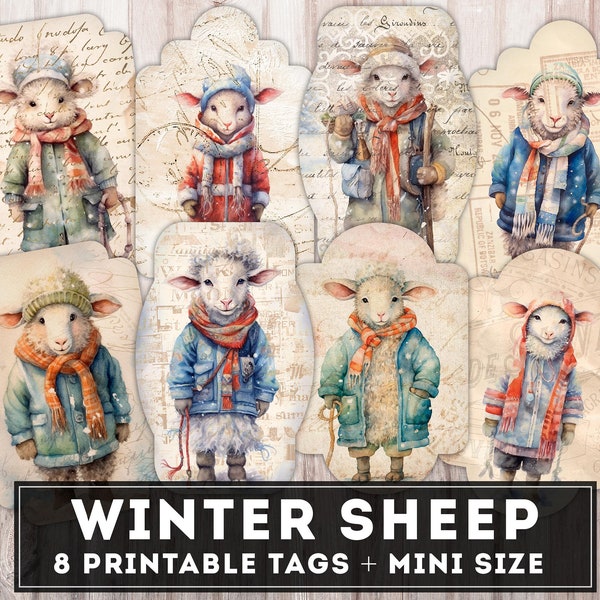 Sheep Tags - Etsy