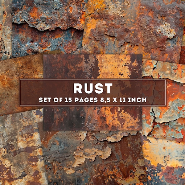 Rust Background - Etsy