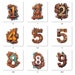 Steampunk Number Clipart, 20 PNG Different Numbers Bundle, Steampunk ...