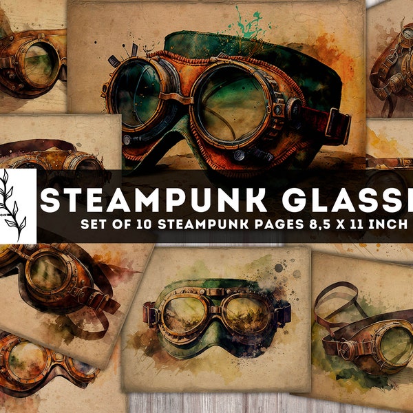 Steampunk Glasses - Etsy