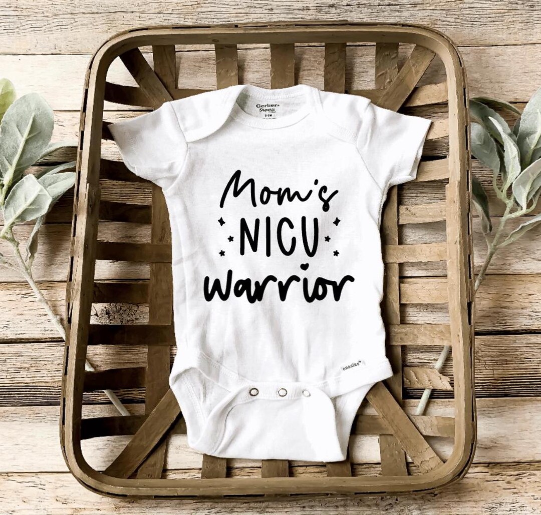 Mom's Nicu Warrior/ Dad Nicu/ Nicu Baby/ Preemie Girl Clothes/ Preemie ...