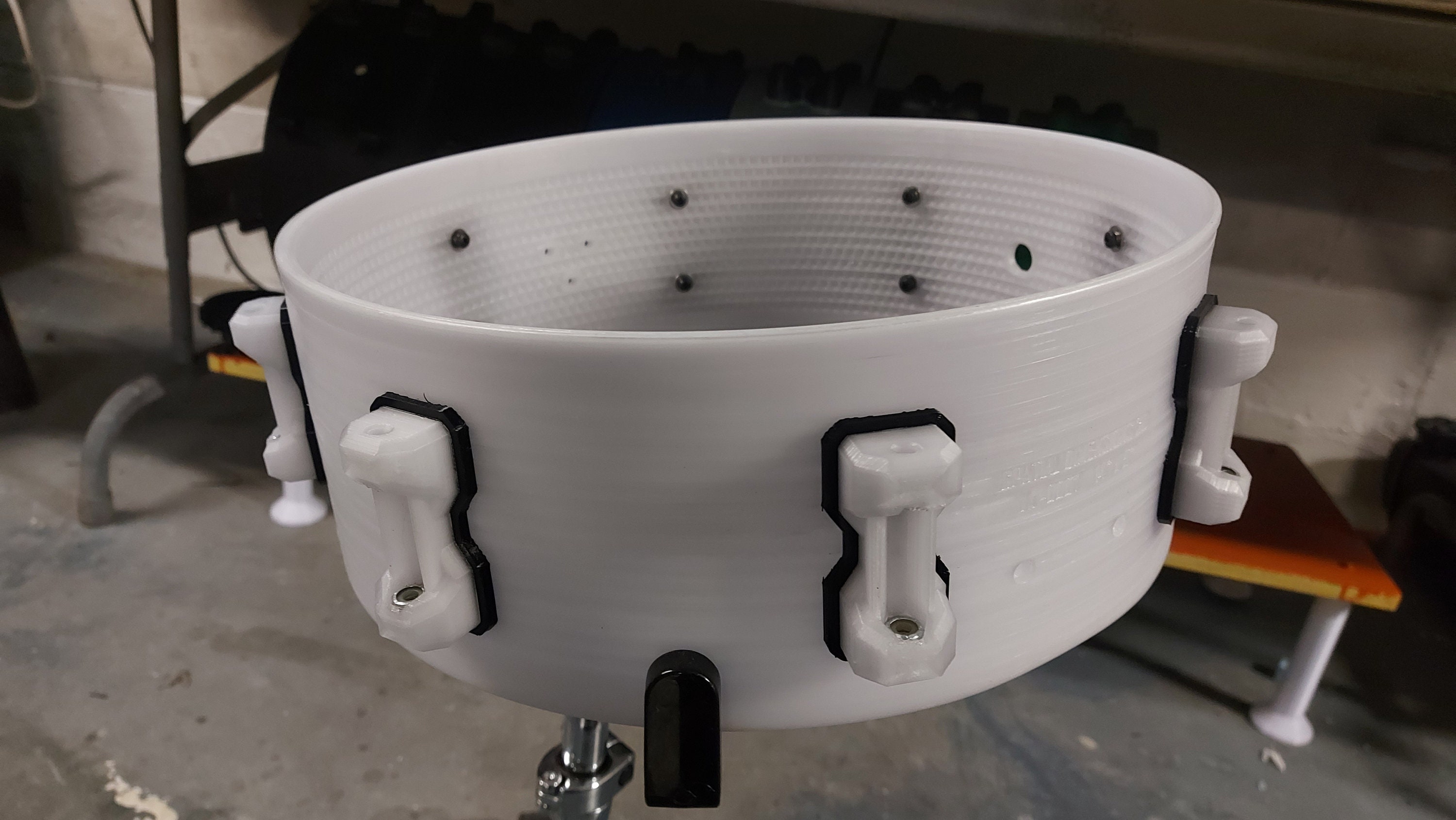 14 Inch Custom TEXTURED Snare Drum Shell. 3d Printed. - Etsy