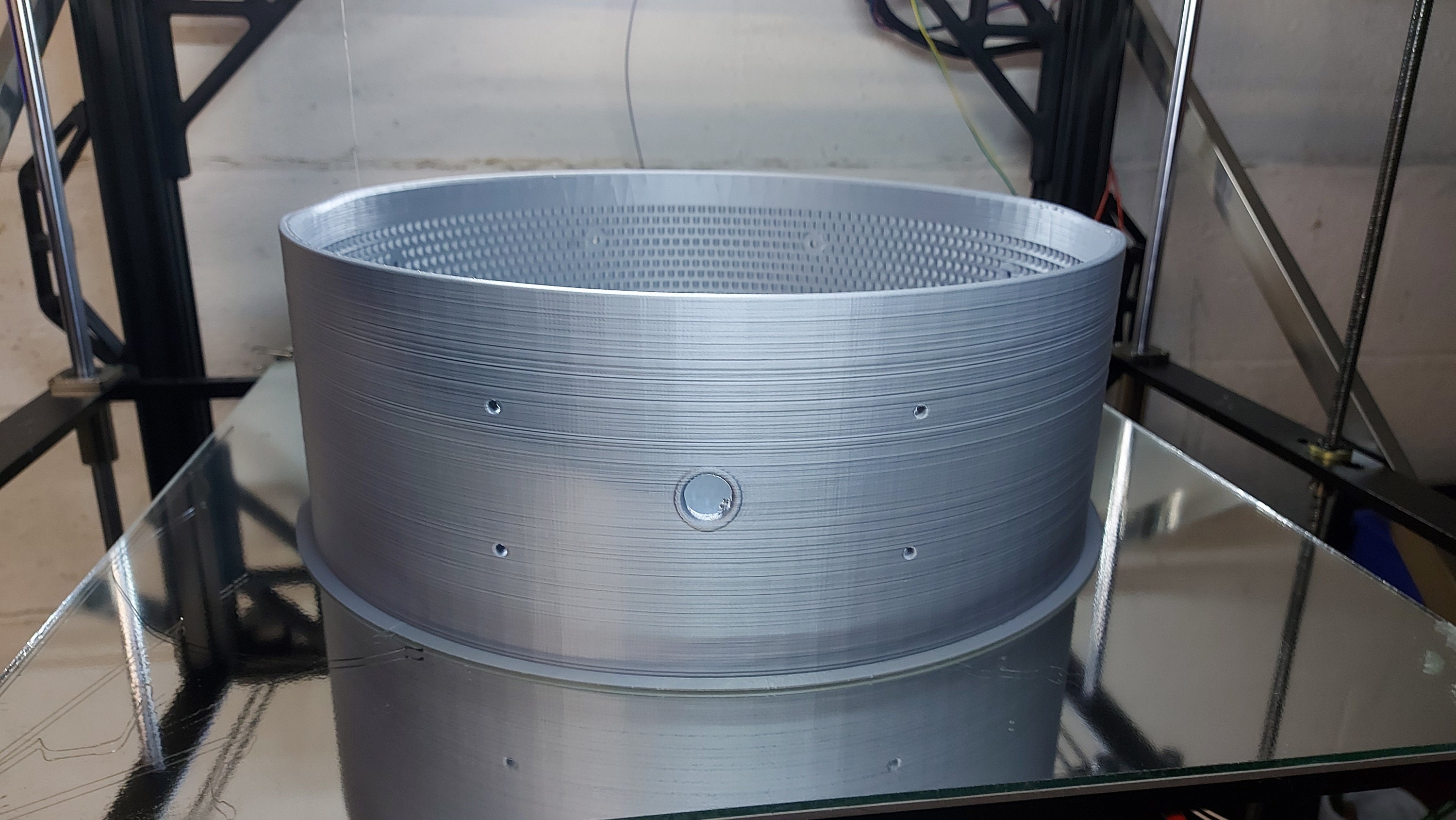 14 Inch Custom TEXTURED Snare Drum Shell. 3d Printed. - Etsy