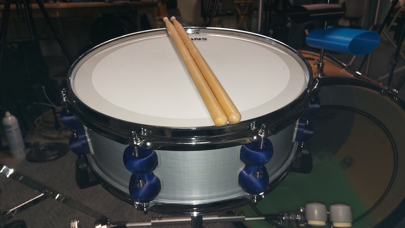 14x5" Custom TEXTURED Snare Drum Shell. 3d Printed. Shell Only ...