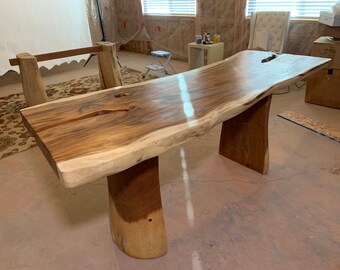 Live edge table | Etsy