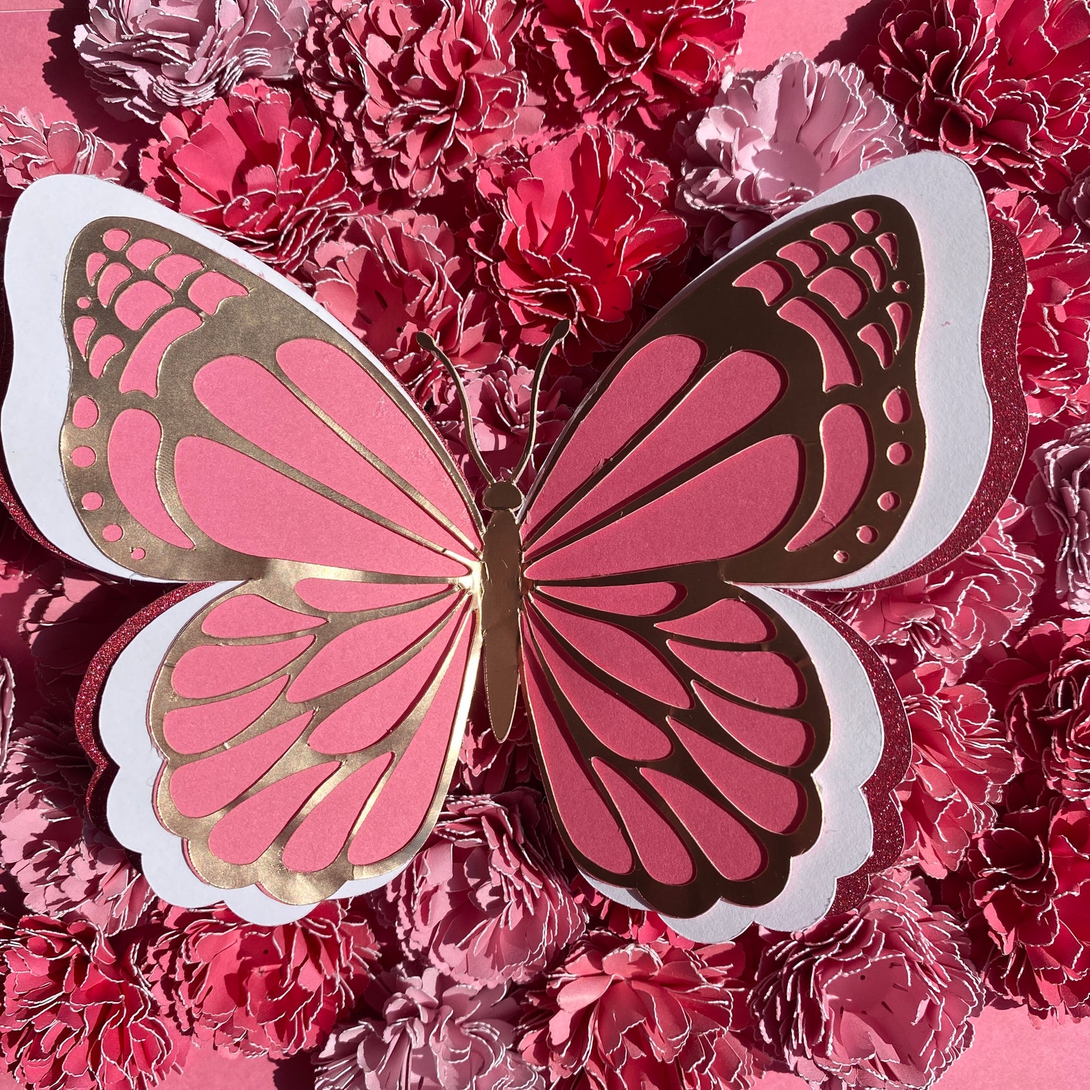 Butterfly SVG 3D Butterfly svg Butterfly template Printable | Etsy