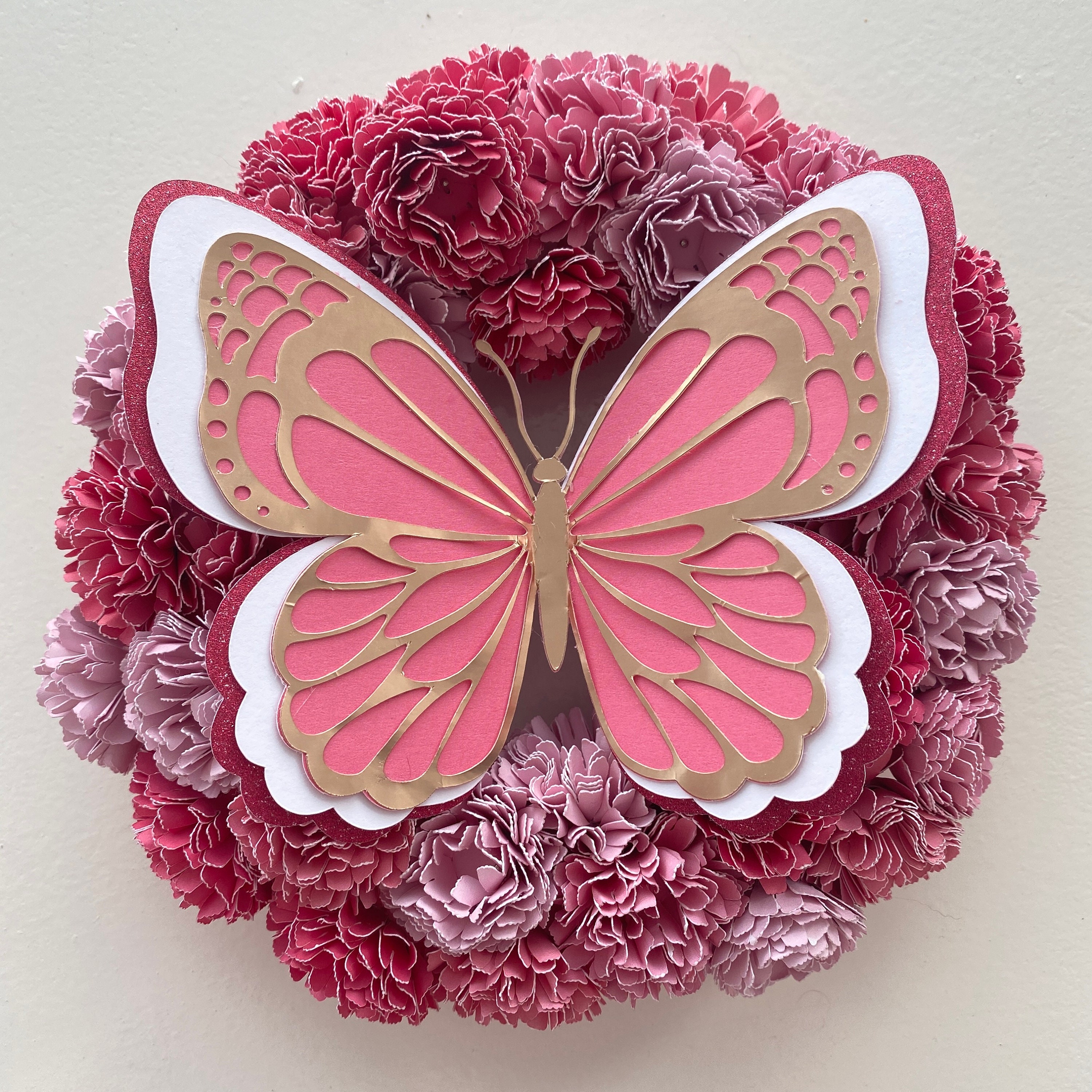 Butterfly SVG, 3D Butterfly Svg, Butterfly Template, Printable ...