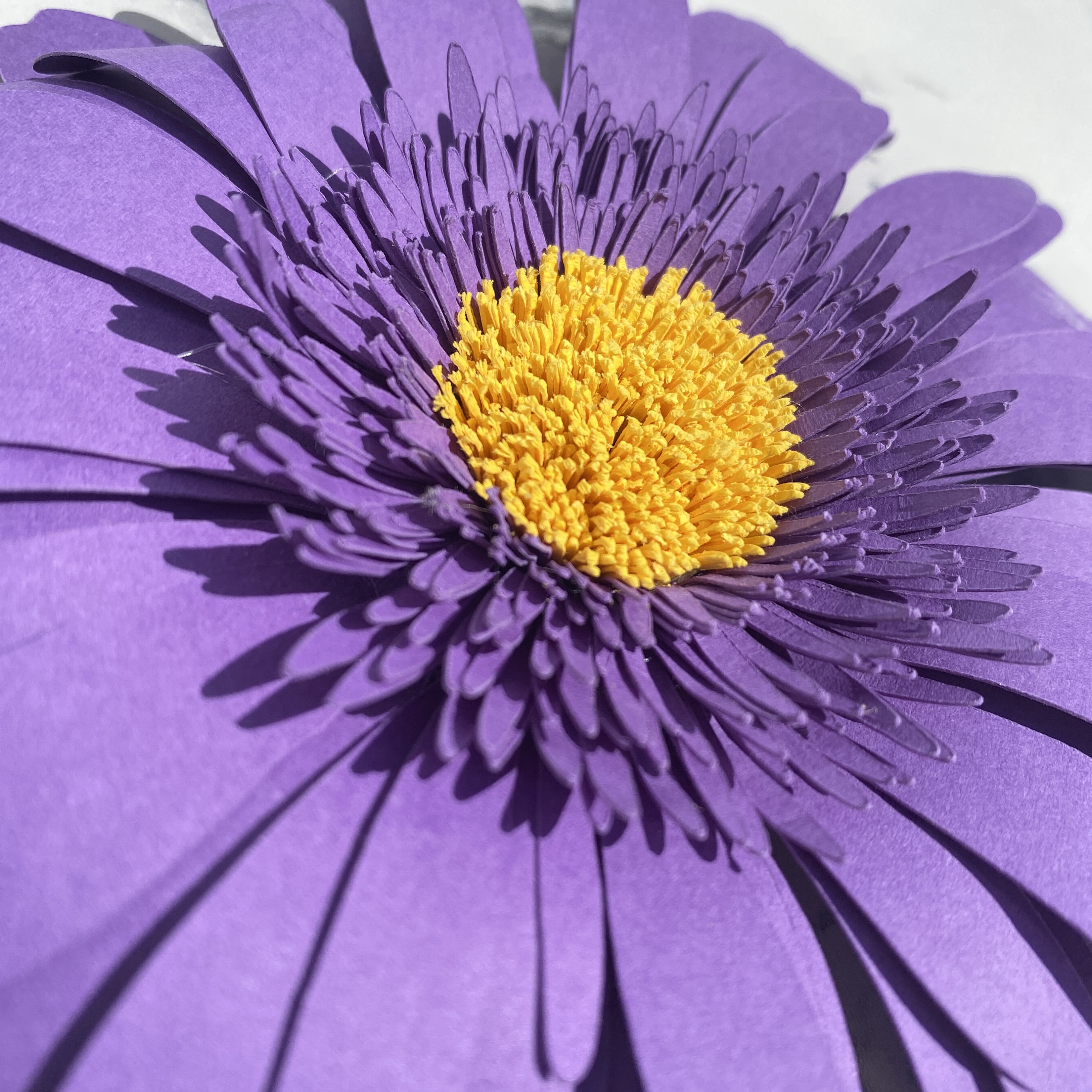 3D Paper Flower Template Gerbera Daisy for DIY Projects - Etsy UK