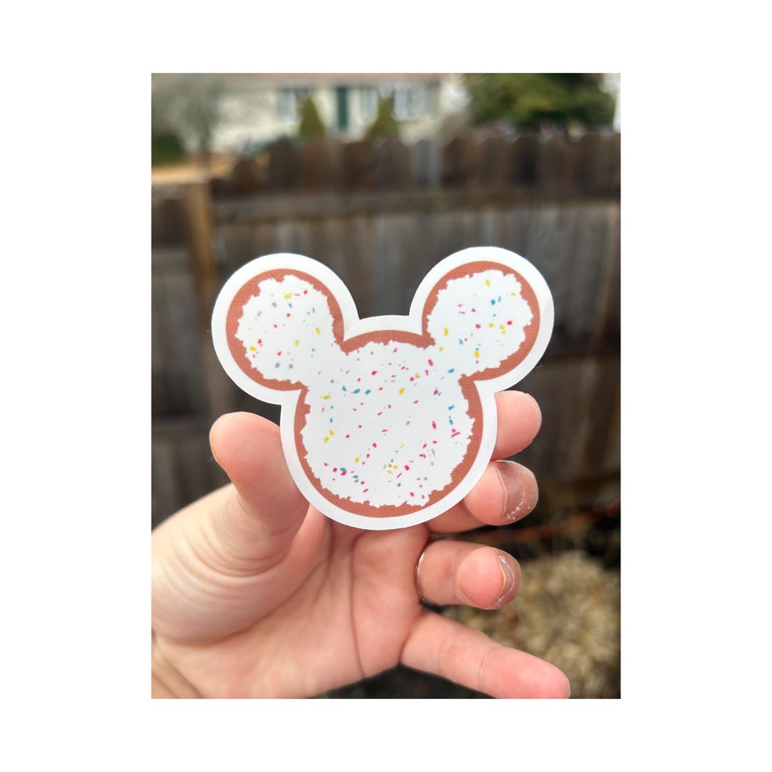 Mickey Sugar Cookie Sticker - Etsy