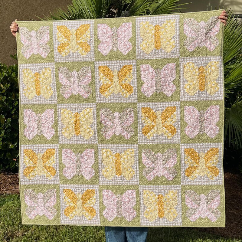 Butterfly Quilt Pattern - Etsy