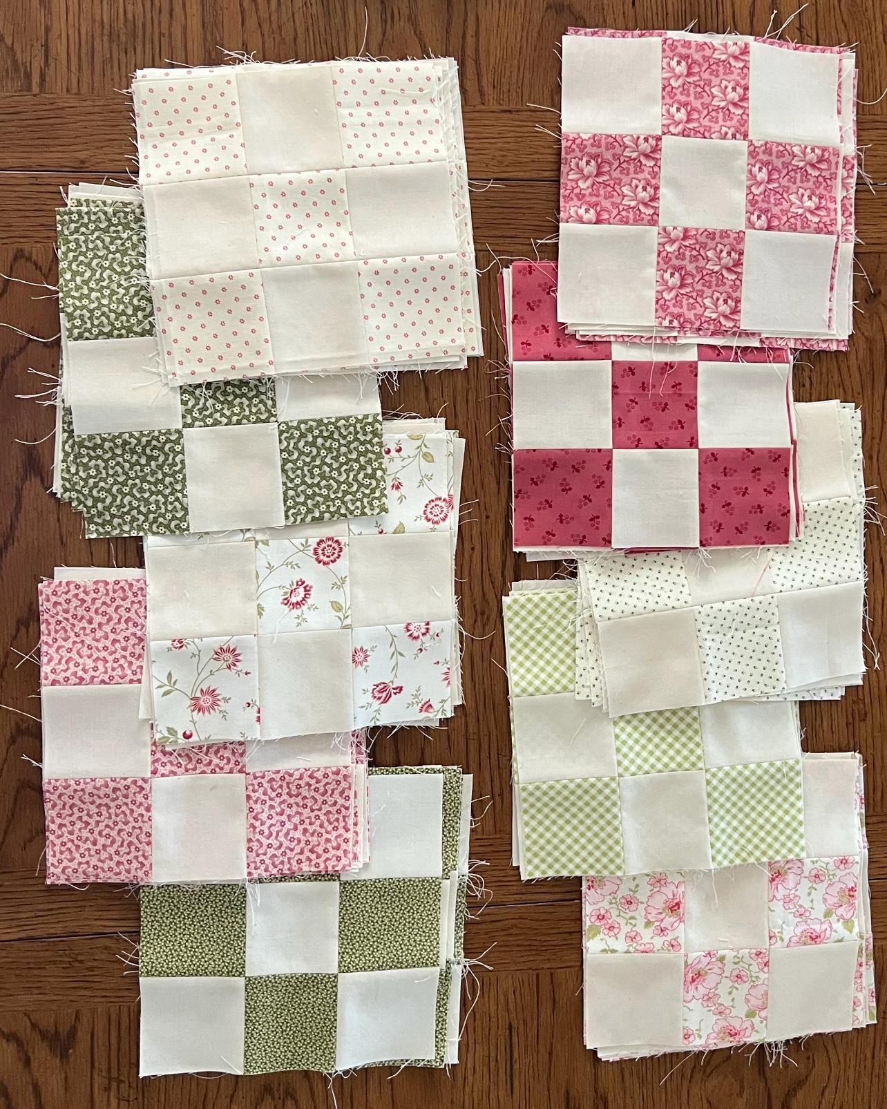 Traveler Quilt Pattern: 9 Patch Fat Quarter Beginner Sewing Tutorial ...