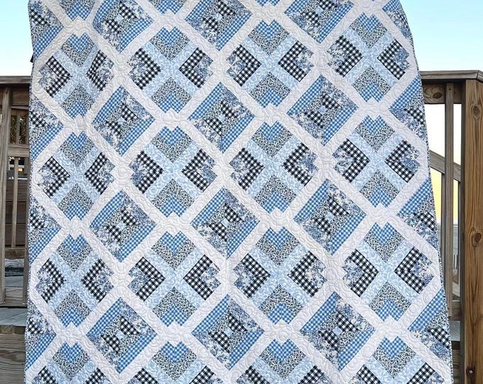 Rose Trellis Quilt Pattern, Easy Piecing (PDF Pattern) - Etsy Canada