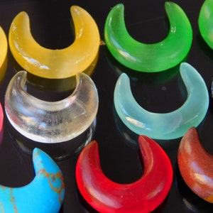 Handmade Stone Septum Pinchers: Tusk Gauges, 3MM-8MM - Etsy