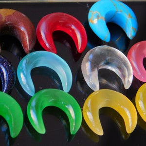 Handmade Stone Septum Pinchers: Tusk Gauges, 3MM-8MM - Etsy