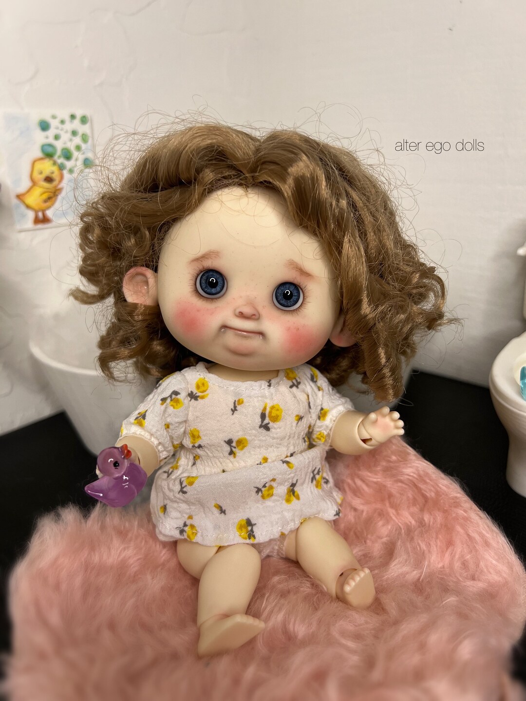 BJD Doll, Luke and Lulu Bjd, Baby BJD, OOAK Doll, Resin Doll, Chubby ...