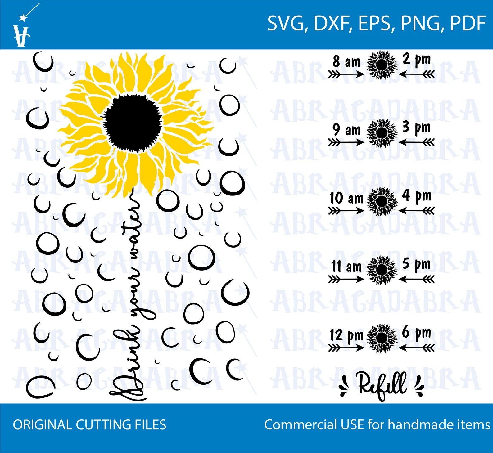 Tracker water bottle svg Water Bottle with time Marker Water | Etsy