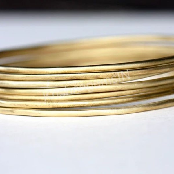Brass Bangles - Etsy