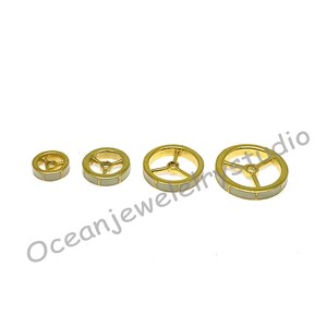 White Roundels Bead 6mm / 8mm / 10mm / 12mm 925 Sterling - Etsy