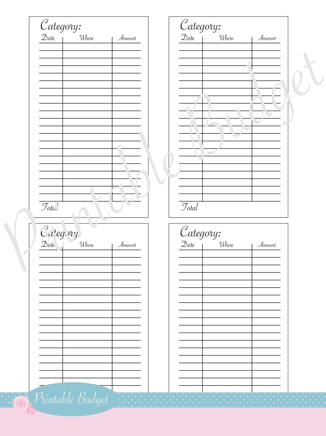 2 CASH ENVELOPES Printable / Financial Planning or Money Gifts / Dave ...