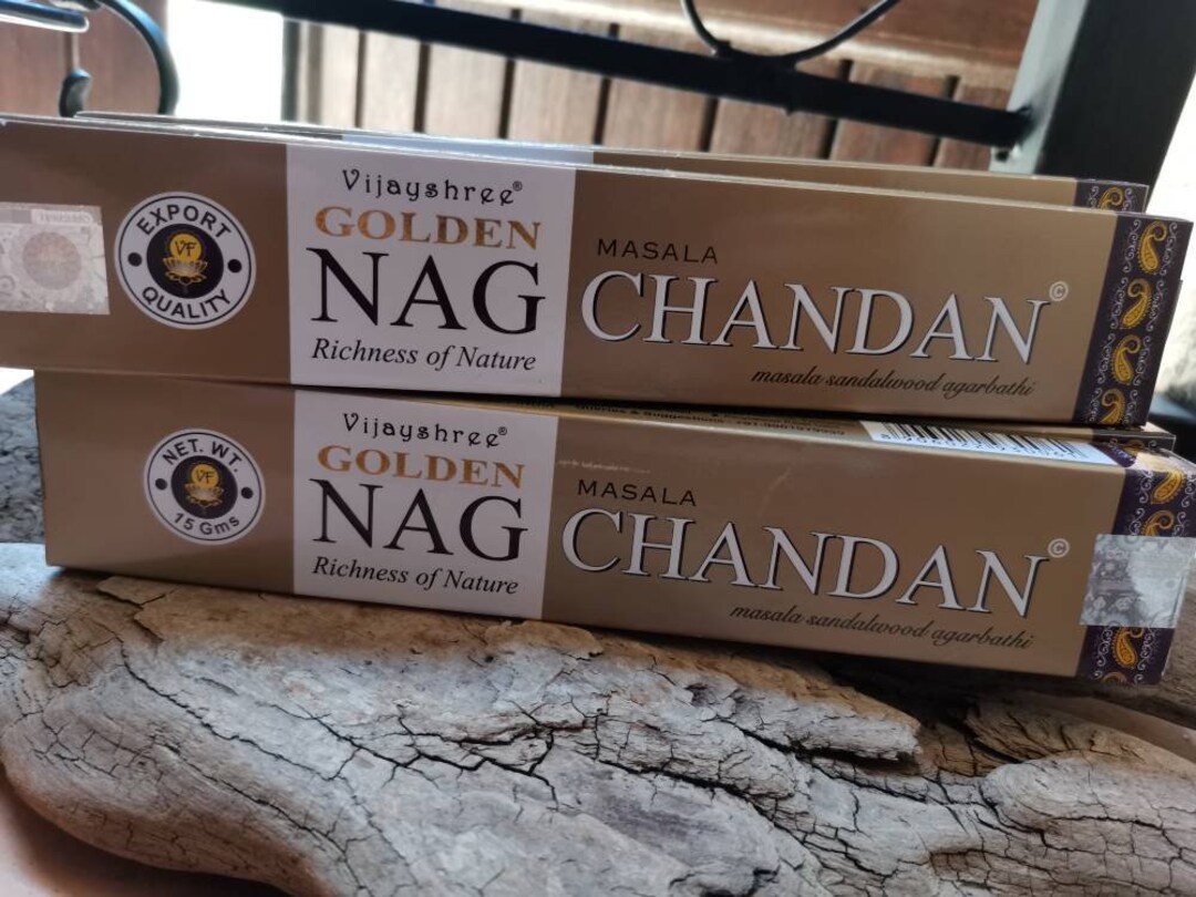 Incense Gold Nag Chandan - Etsy
