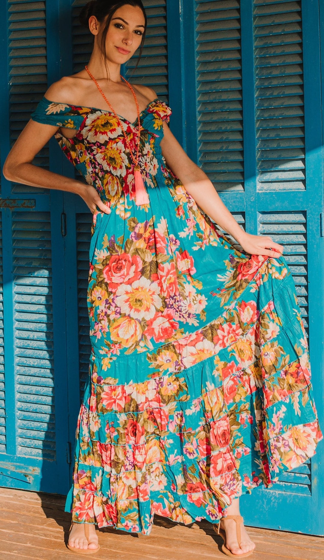 Boho Dress, Boho Summer Dress for Women, Bohemian Dress, Maxi Boho ...