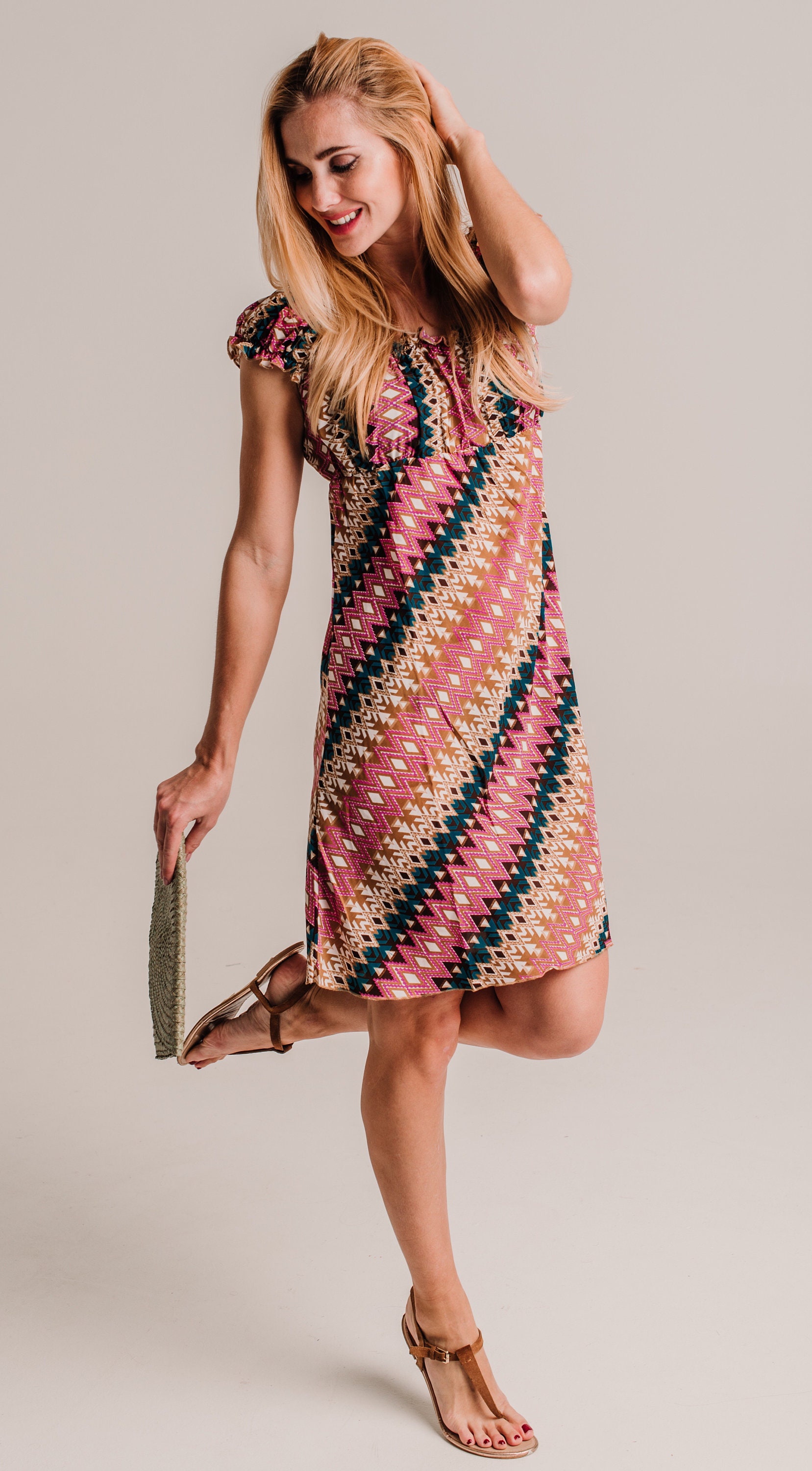 Sunday Stroll Summer Dress Boho Style | Etsy