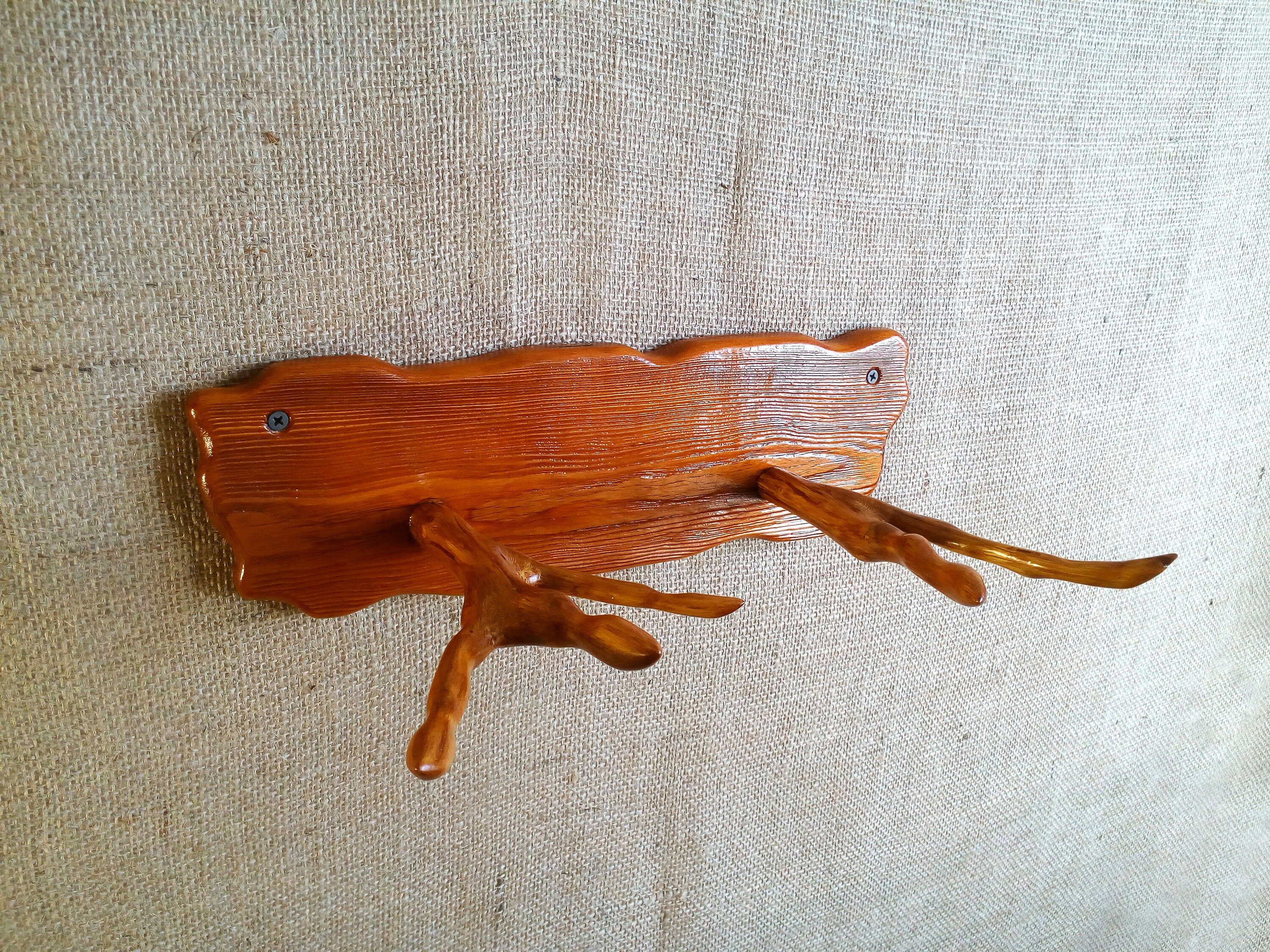 Unique Towel Hanger Tree Branch Wall Hanger Rustic Coat | Etsy