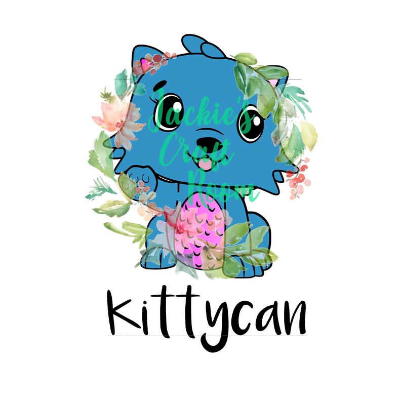 Hatimal CollEGGtibles Kittycan SVG PDF JEPG Téléchargement numérique ...