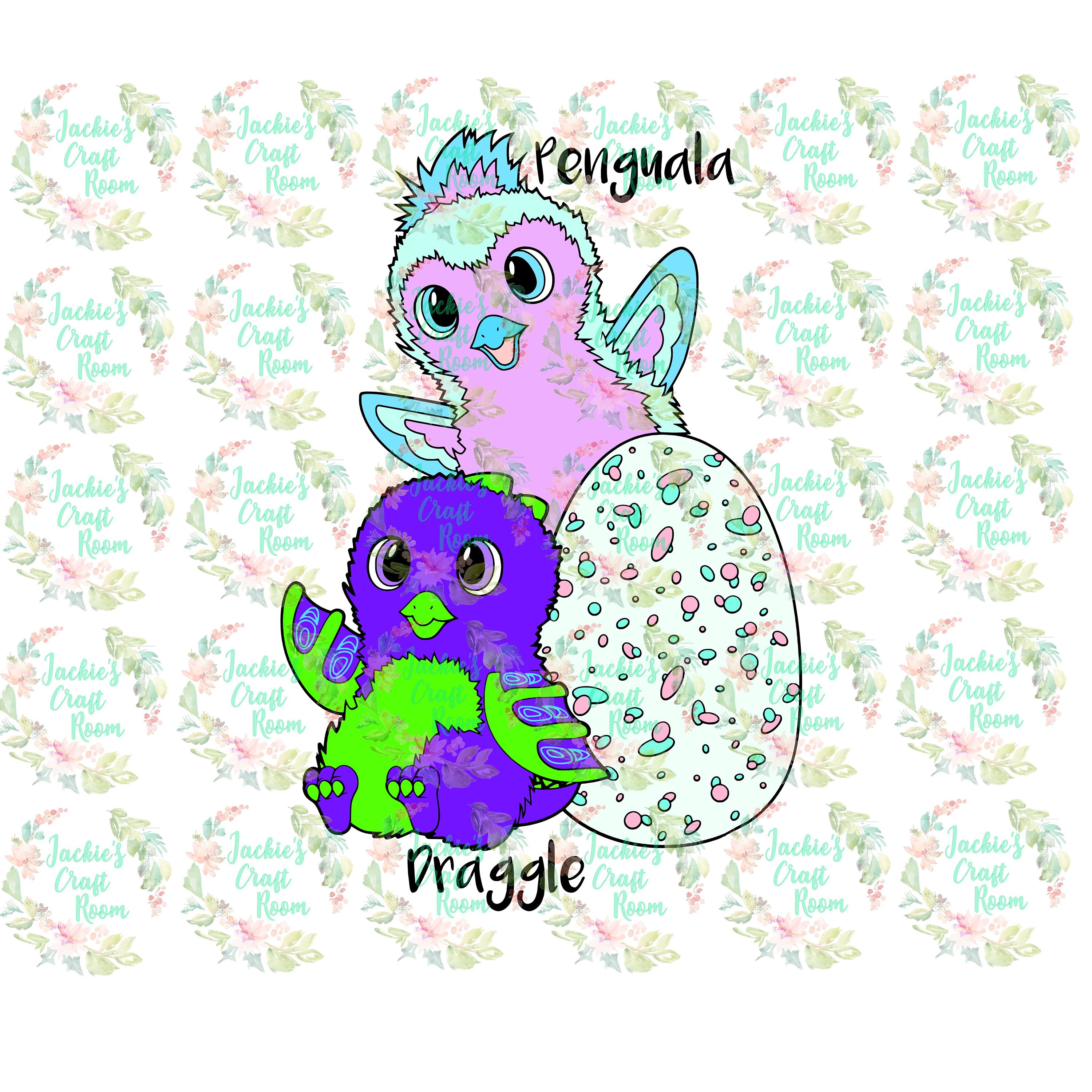 Hatchimals CollEGGtibles Penguala SVG File, Printable File, Cut File ...