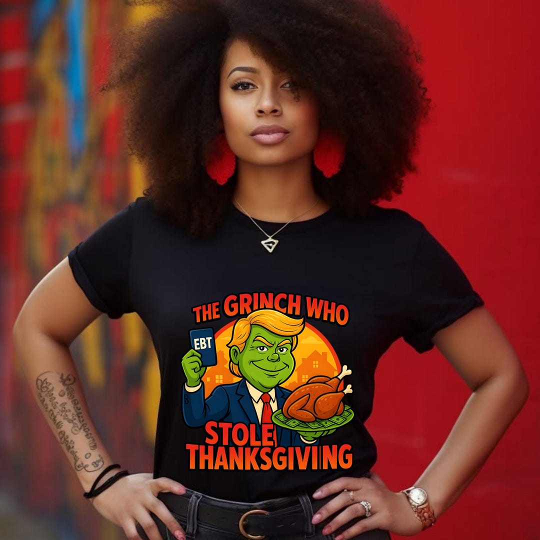 The Grinch Who Stole Thanksgiving PNG | Funny EBT Turkey Parody - Etsy