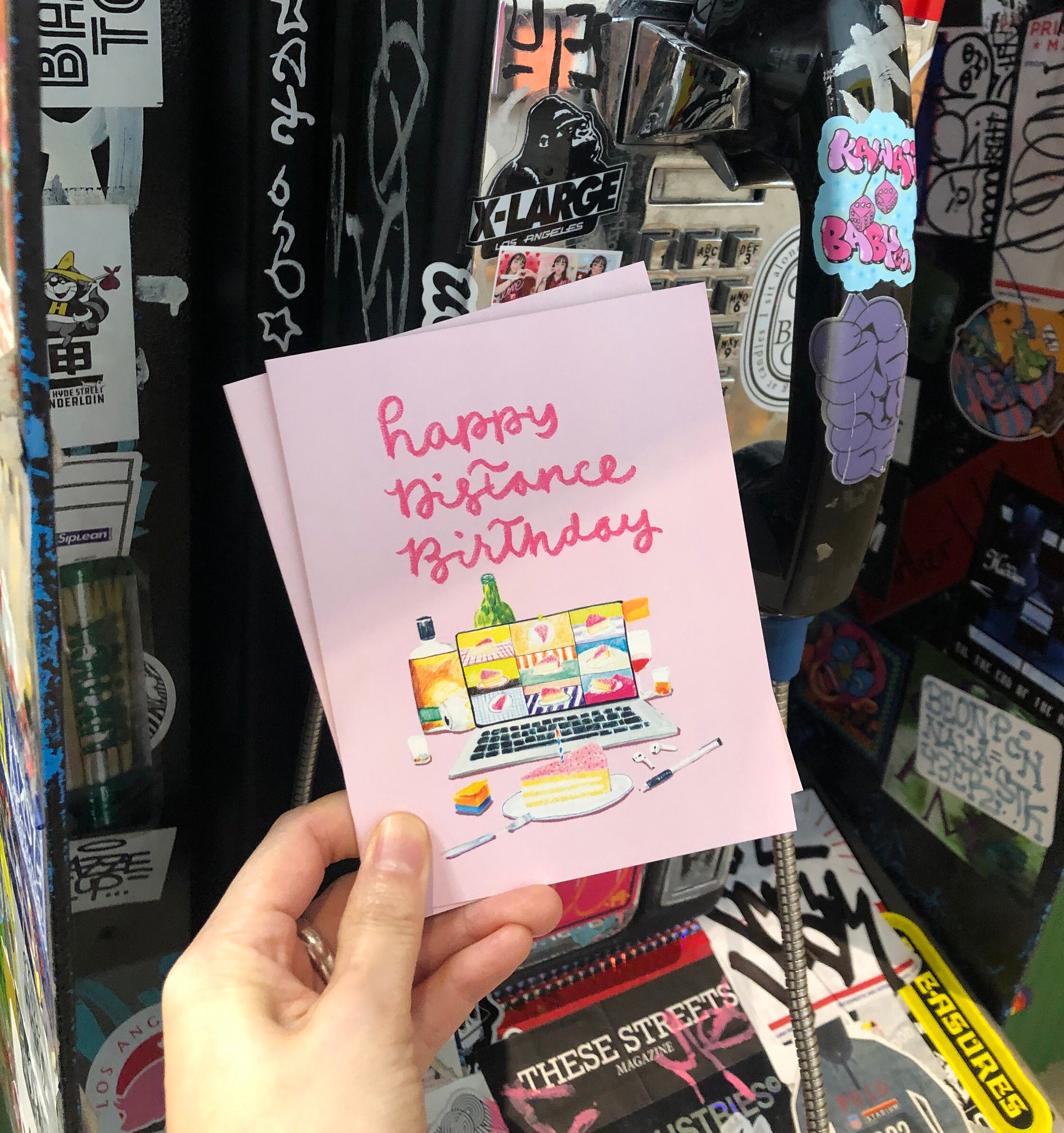 Funny Social Distance Birthday Card Feel Good Greeting Cards - Etsy