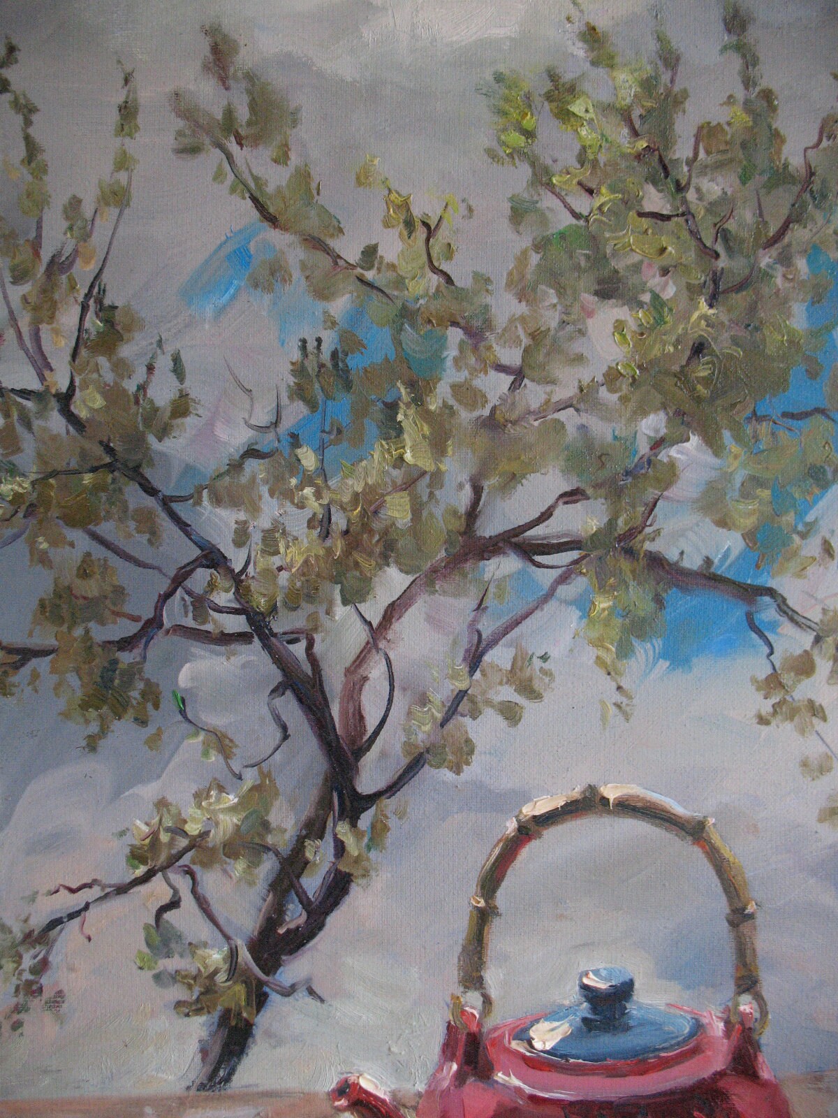 Spring Still Life Wall Decor Blooming Tree Spring Mood Still Life on ...