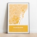 Customized Map / Poster of Your Favorite Cities [PDF File] - Etsy