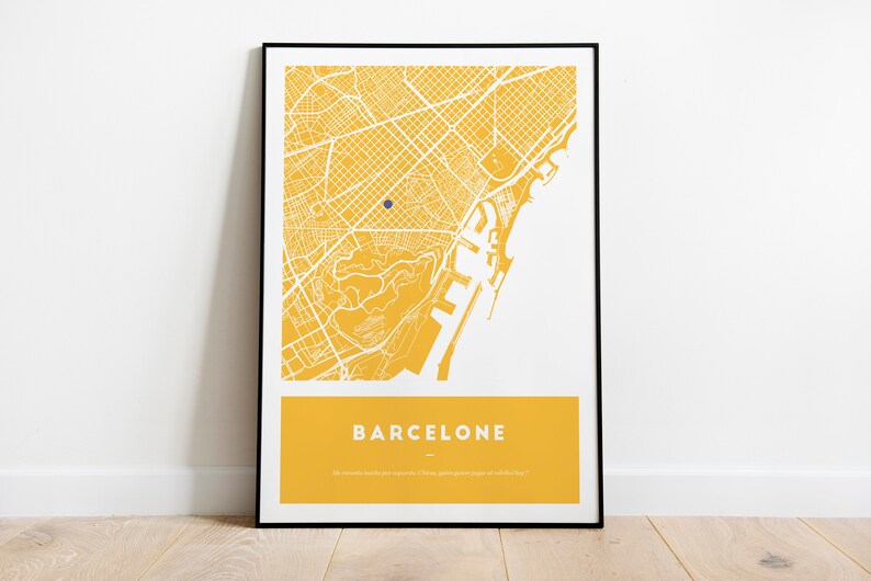 Customized Map / Poster of Your Favorite Cities [PDF File] - Etsy