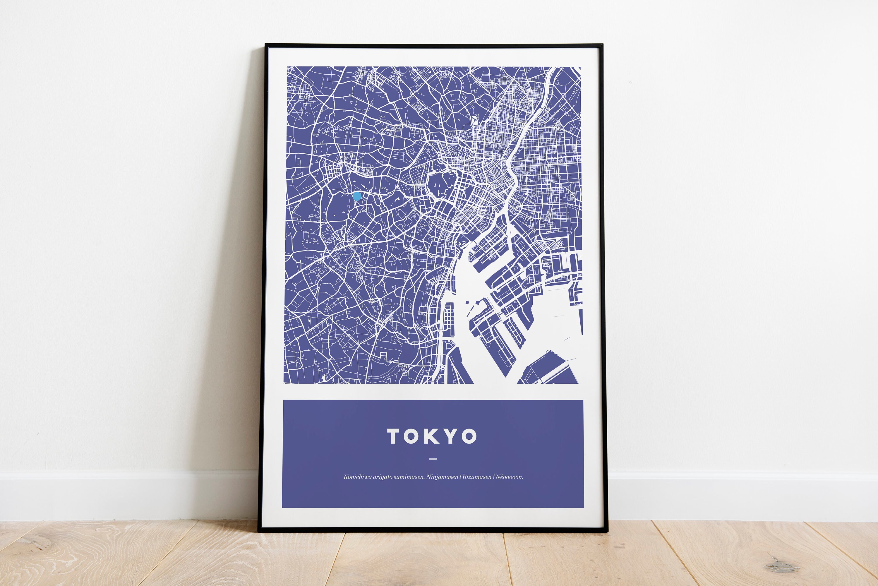 Customized Map / Poster of Your Favorite Cities [PDF File] - Etsy