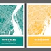 Customized Map / Poster of Your Favorite Cities [PDF File] - Etsy
