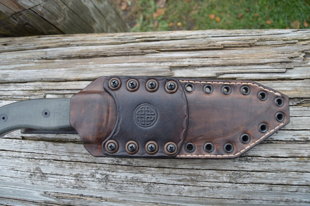 Esee 6 Custom Leather/kydex Sheath !!! - Etsy
