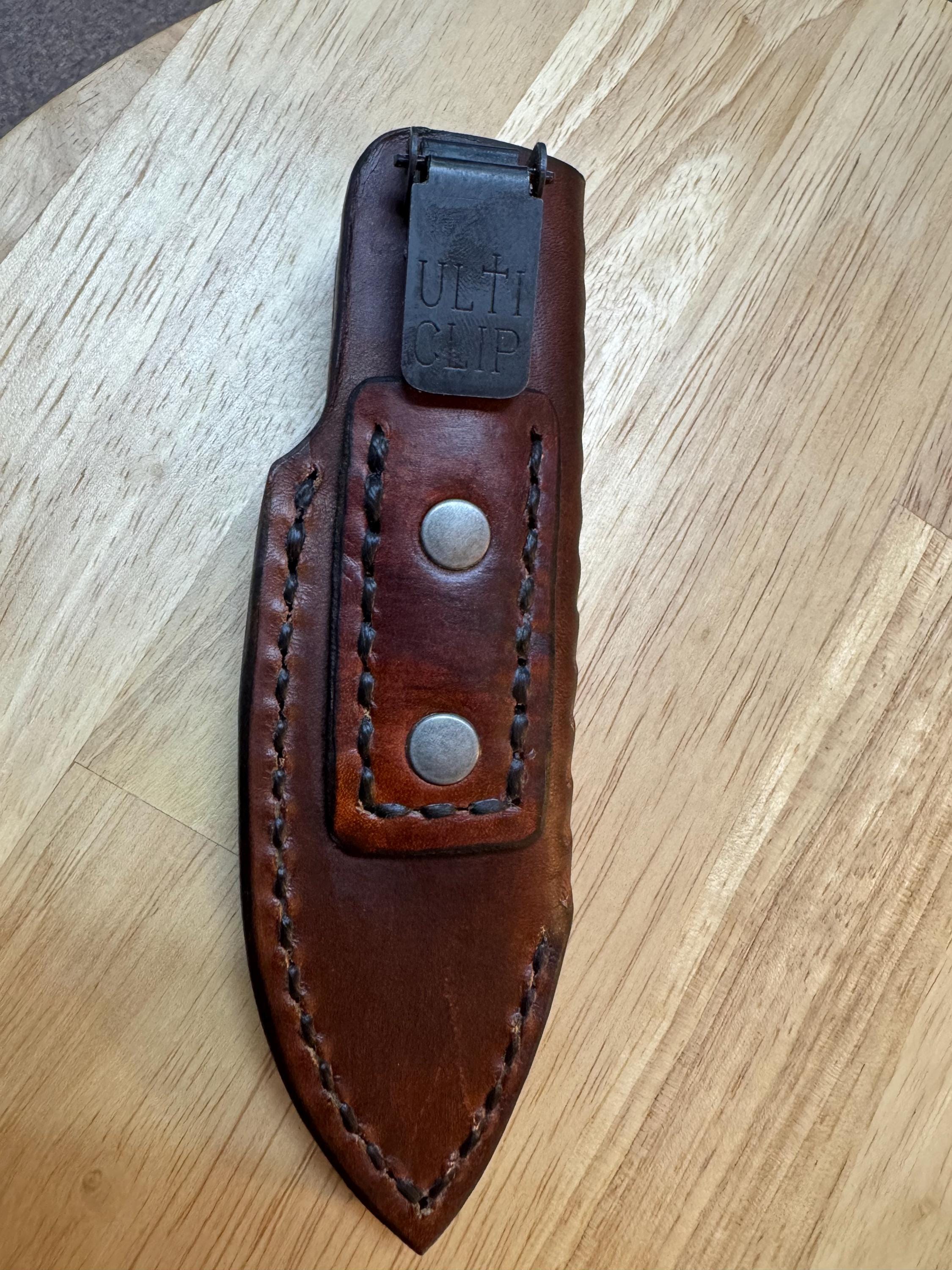 Esee Izula/izula 2 Custom Leather Pocket Sheath - Etsy