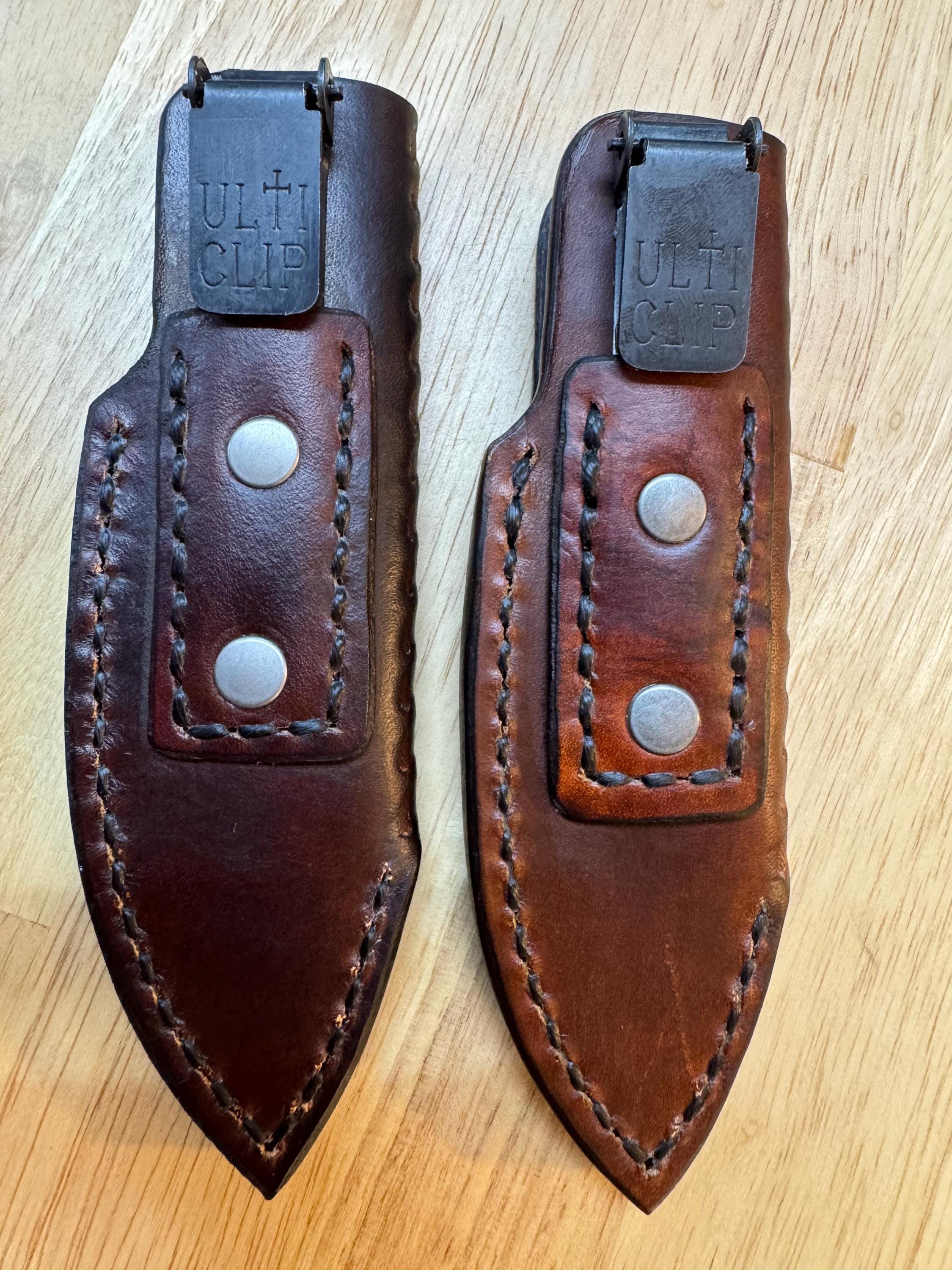 Esee Izula/izula 2 Custom Leather Pocket Sheath - Etsy