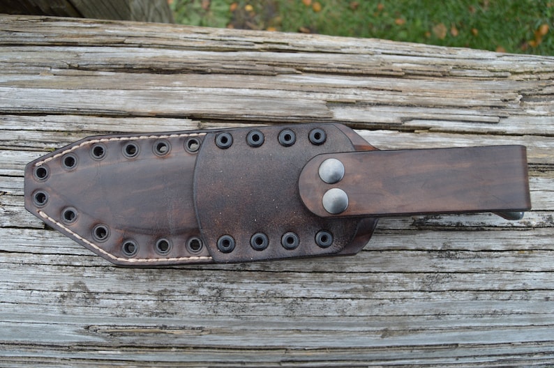 Esee 6 Custom Leather/kydex Sheath !!! - Etsy