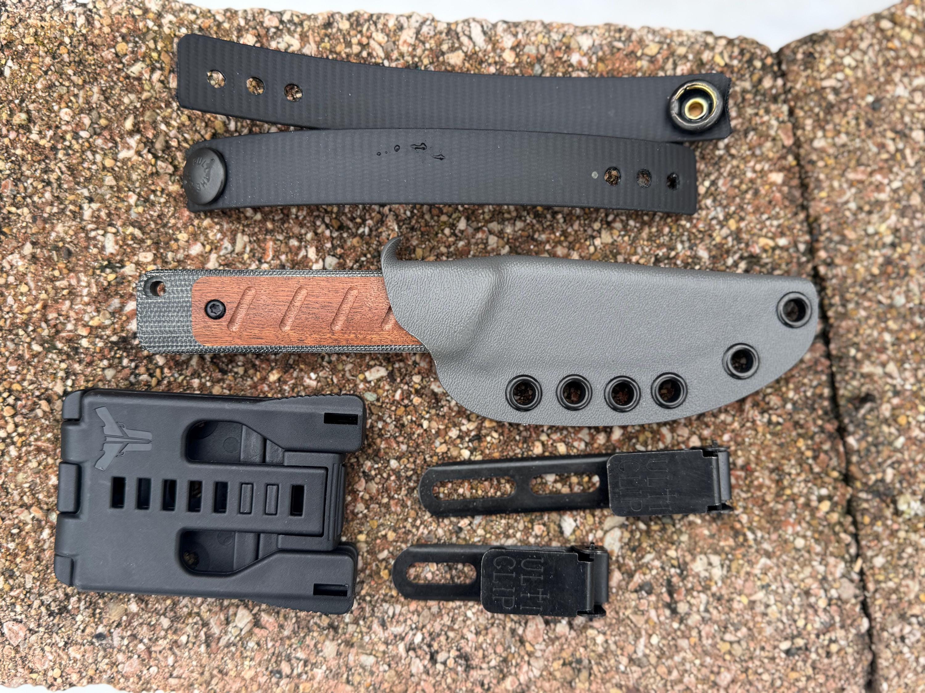 Kizer Smolt in 154cm Steel, Custom Kydex Sheath!!! ONLY SHEATH!!! NO ...