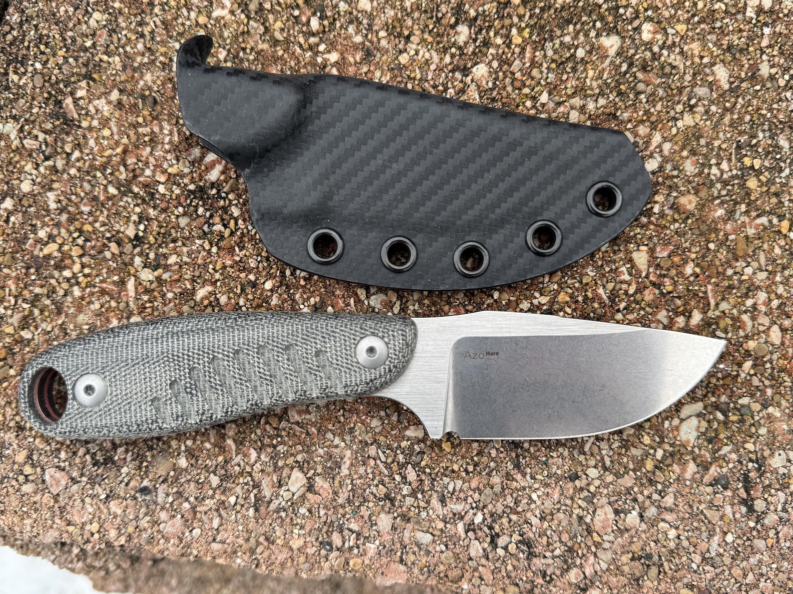 Kizer Harre in Nitro V Steel, Custom Kydex Sheath !! ONLY SHEATH!!! NO ...