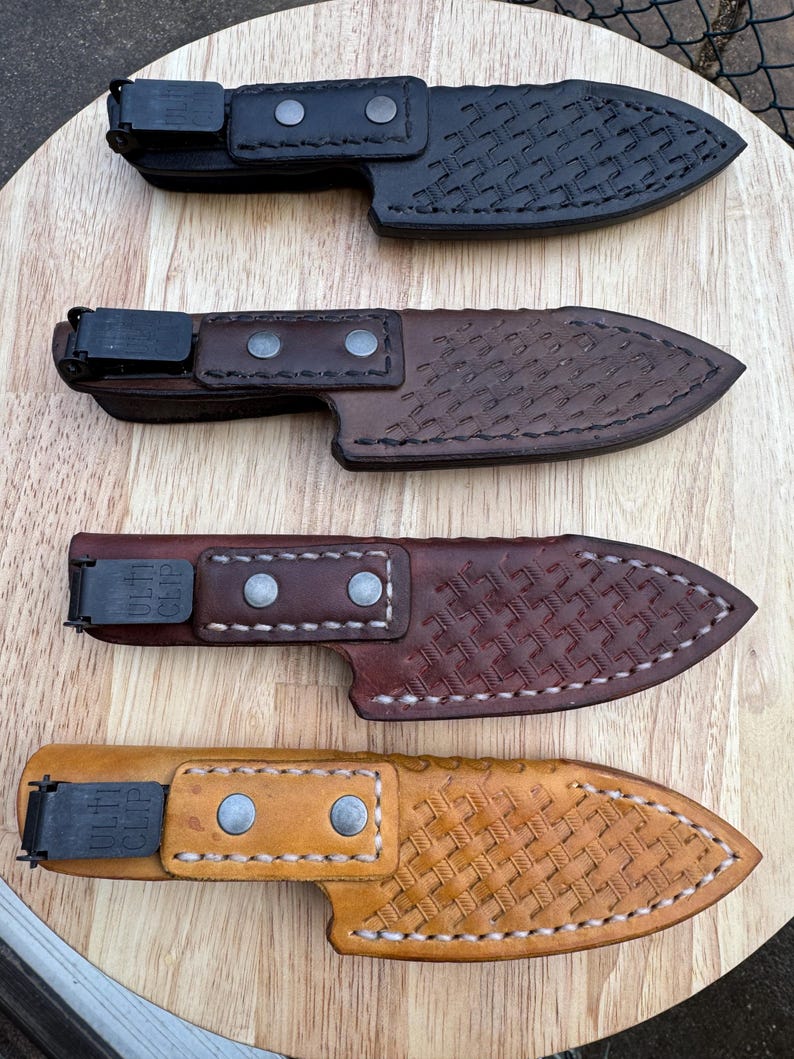 Benchmade Dacian Custom Inside Pocket Carry Leather Sheath!! ONLY ...