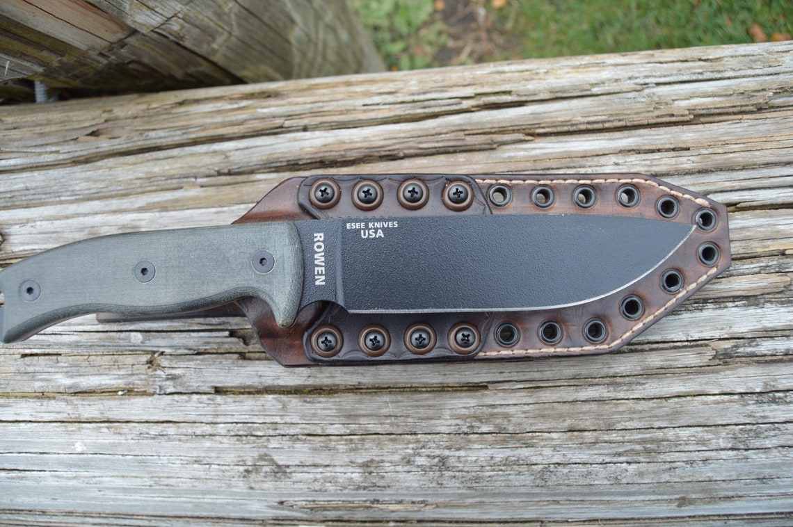 Esee 6 Custom Leather/kydex Sheath !!! - Etsy