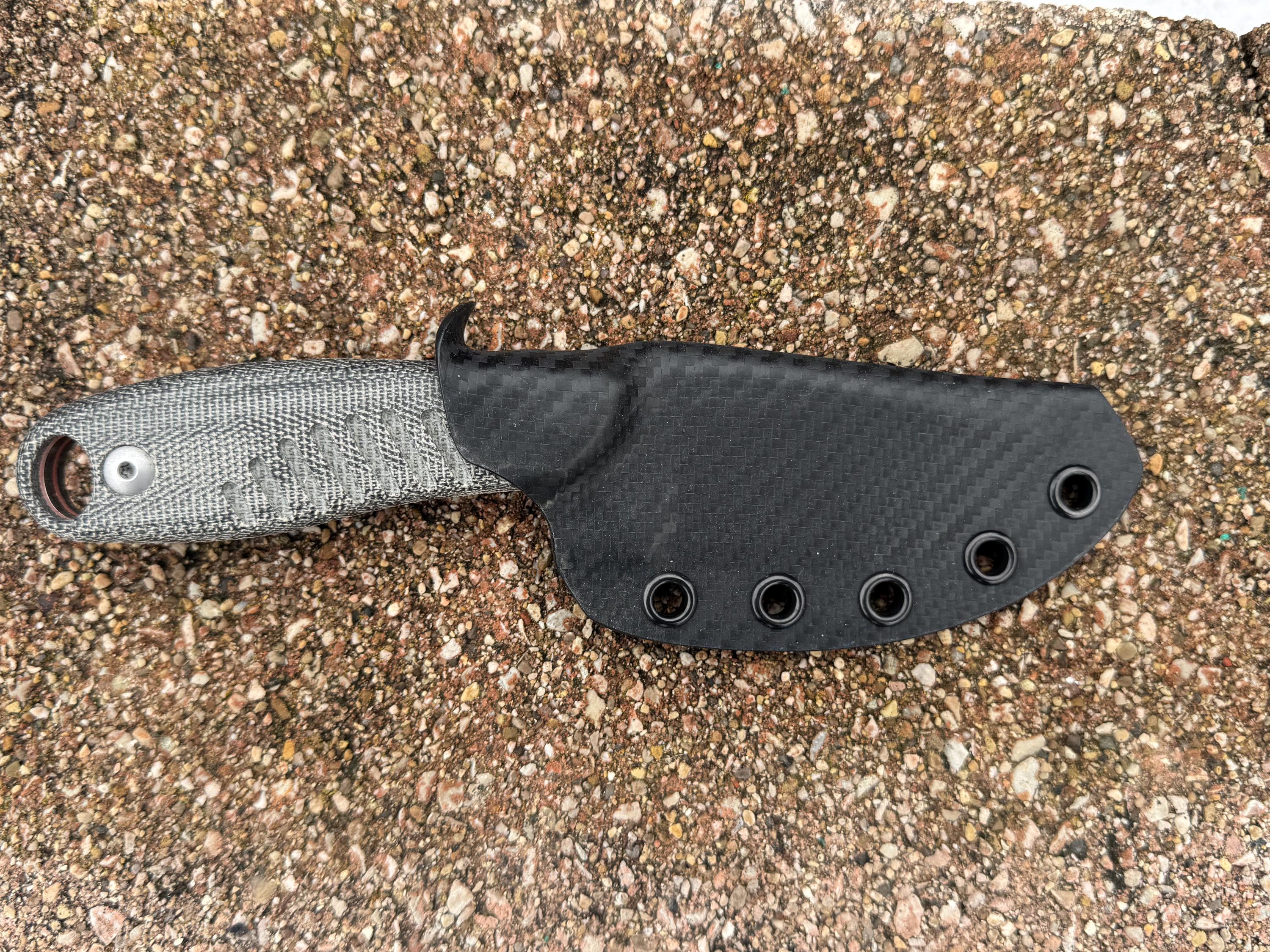 Kizer Harre in Nitro V Steel, Custom Kydex Sheath !! ONLY SHEATH!!! NO ...