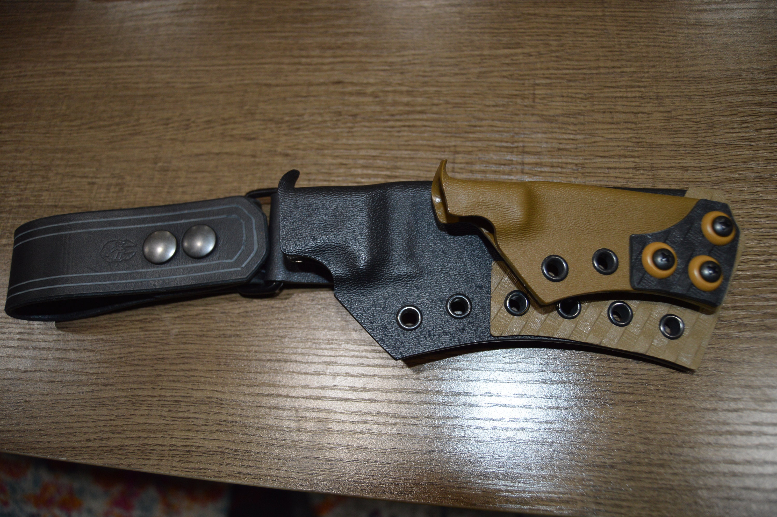 Esee 4 in S35 Vn and Esee Cr 2.5 Custom Kydex Combo Sheath / - Etsy