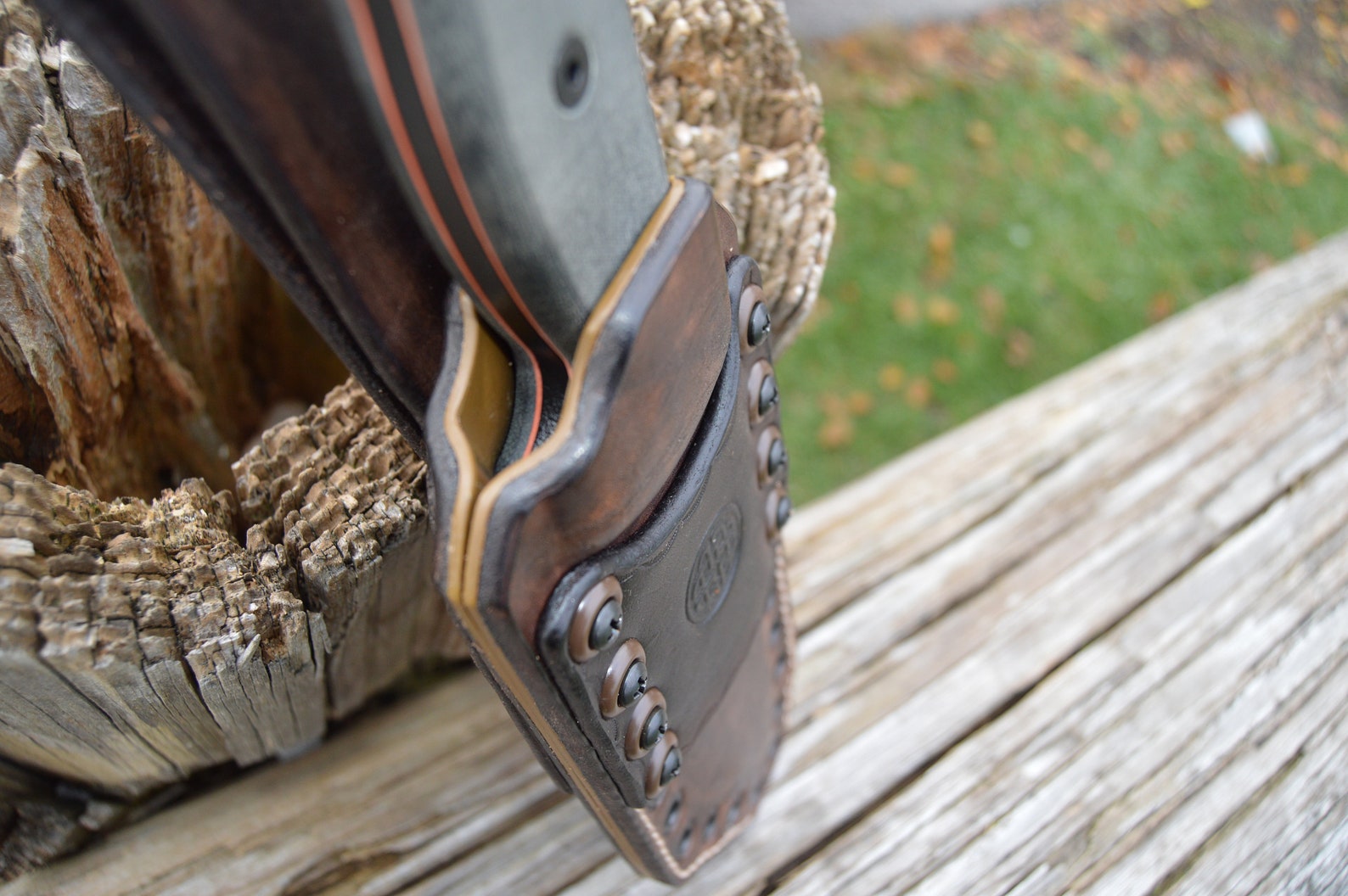 Esee 6 Custom Leather/kydex Sheath !!! - Etsy